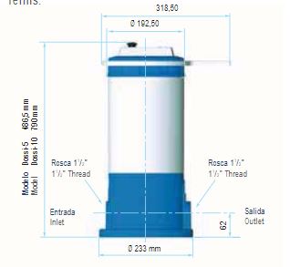 χλωριωτης ταμπλετας ASTRAL 5Kg OFF-LINE